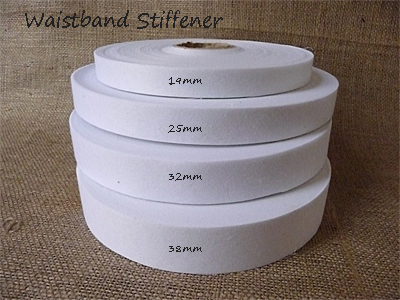 WAISTBAND STIFFENER 25mm - Product Detail - Derby Braid and Trimmings Ltd